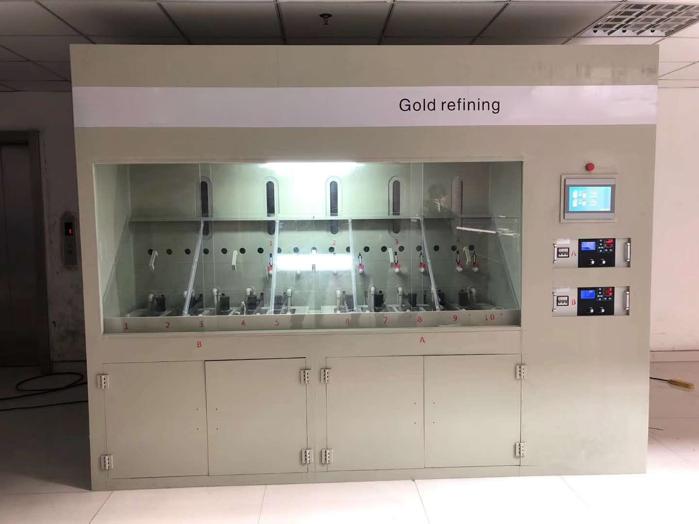 5kg Capacity Gold Refining Machine gold electrolysis process